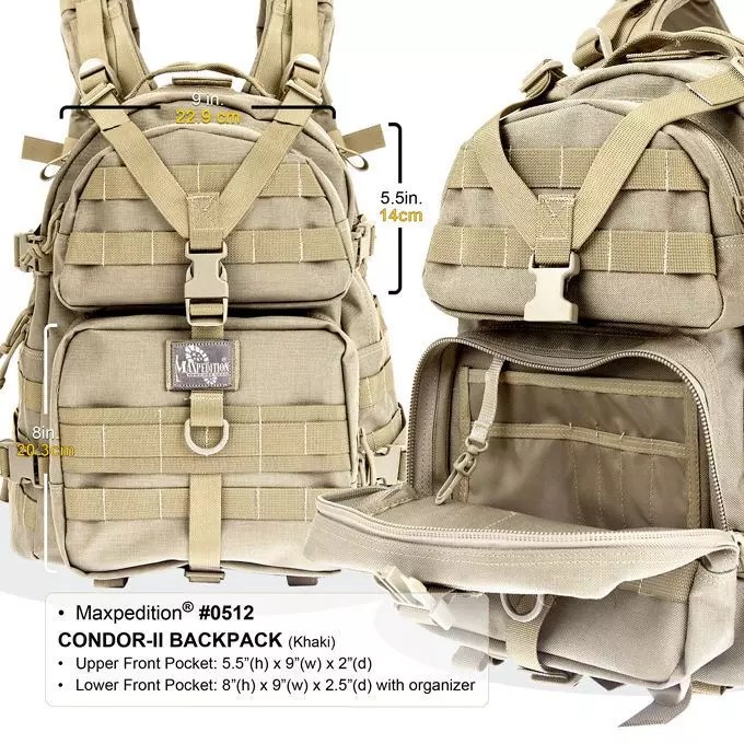 Maxpedition Condor 2 Day Pack Flashaholics Co Uk