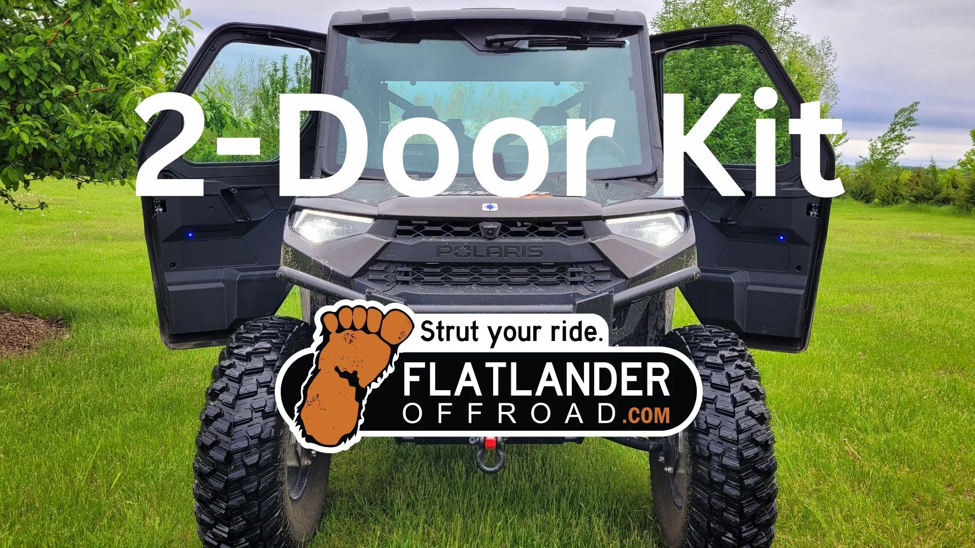 Front Door Strut Kit For Current Polaris Ranger 1000 Xp1000 And Kinet