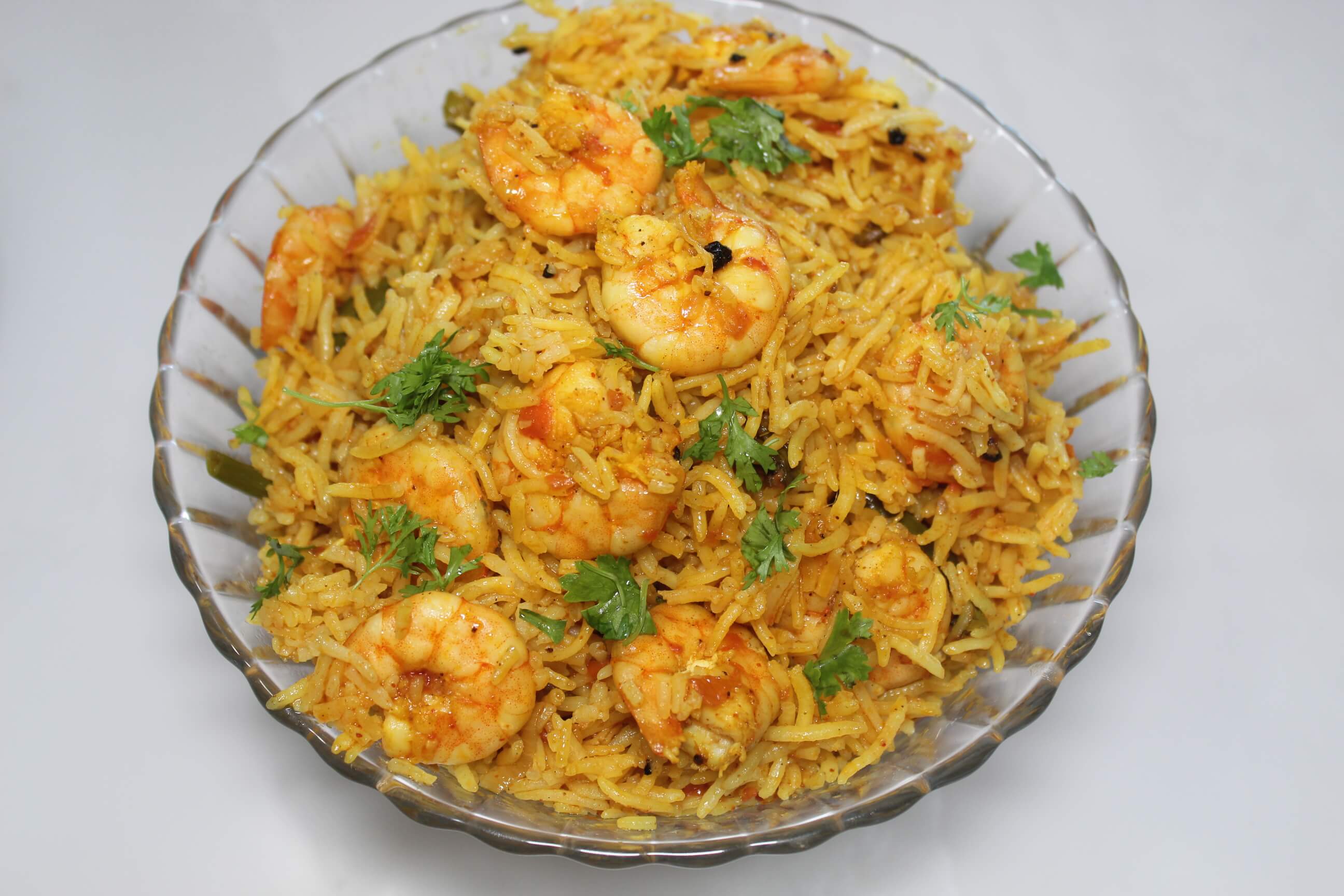 Easy Prawn Pulao Recipe That's Delicious Too.
