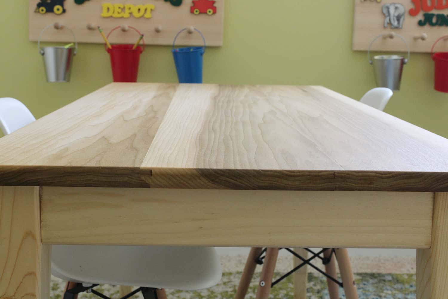 Poplar Schoolroom Table - Flawed yet Functional