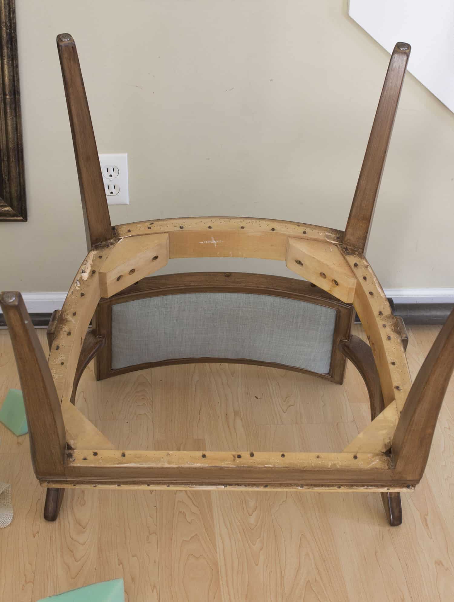 Reupholstered Wood Side Chair | Part 1 - Structural Elements