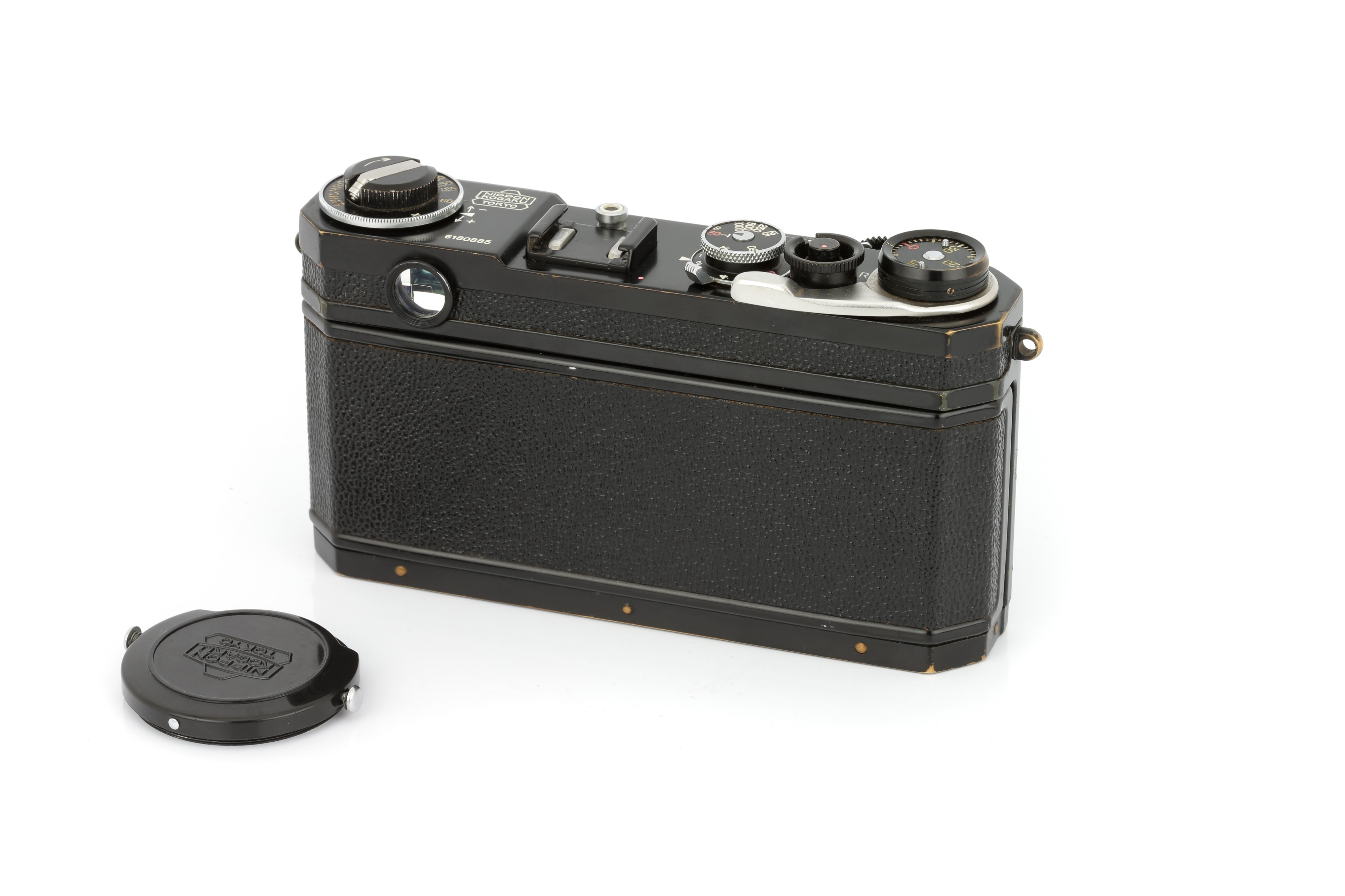 Lot 153 A Nikon S2 Black Dial Rangefinder Camera