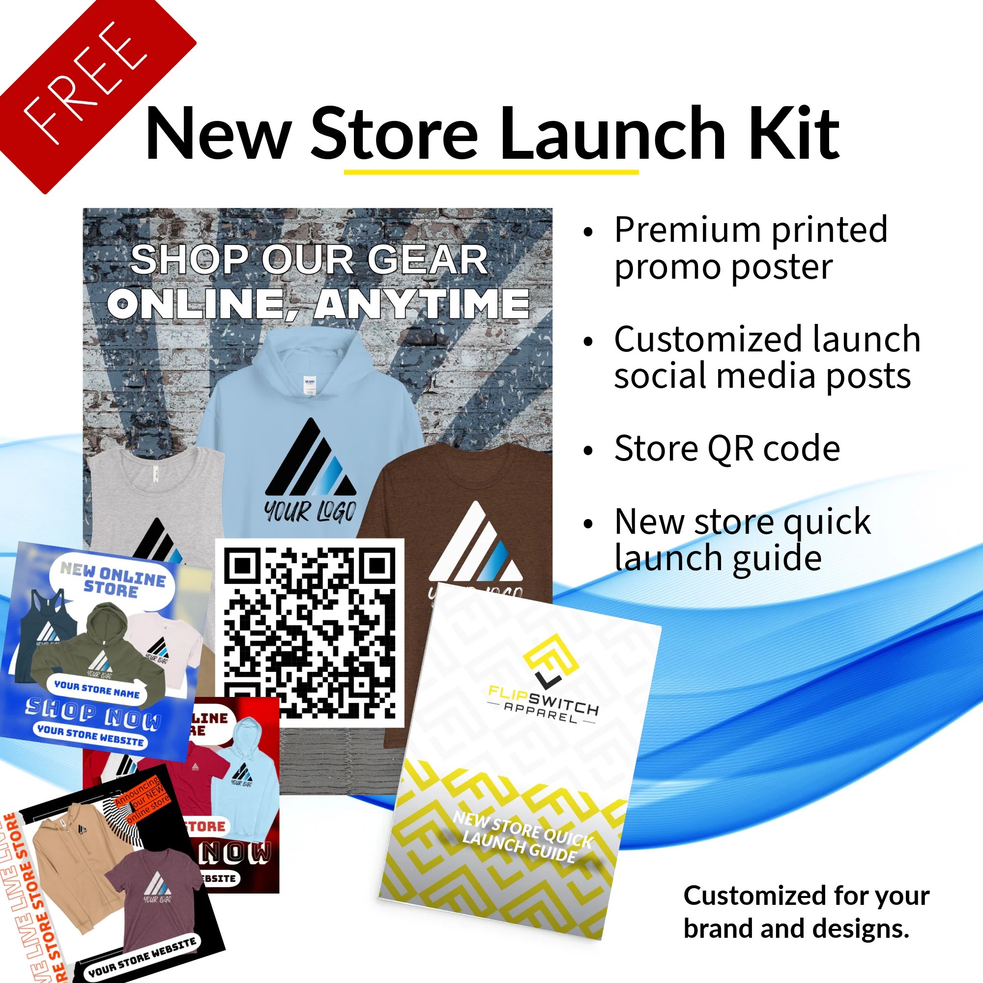 New Store Launch Kit Flipswitch Apparel