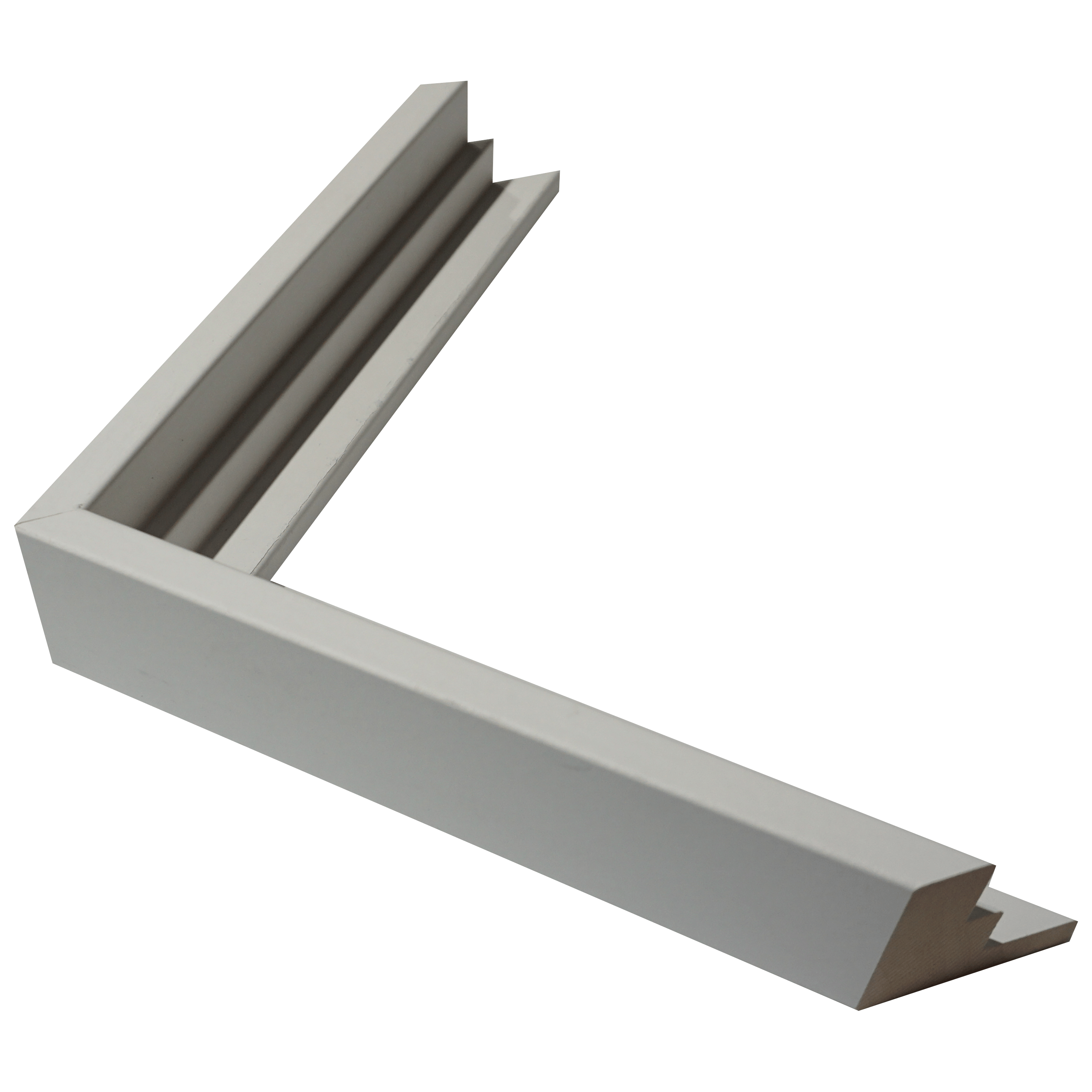 White 3/8″ Top, Gallery Depth | floaterframes.ca