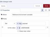Node Red Variables Global Flow Context Environment Variables