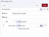 Node Red Variables Global Flow Context Environment Variables