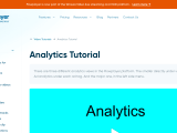 Analytics Tutorial Flowplayer