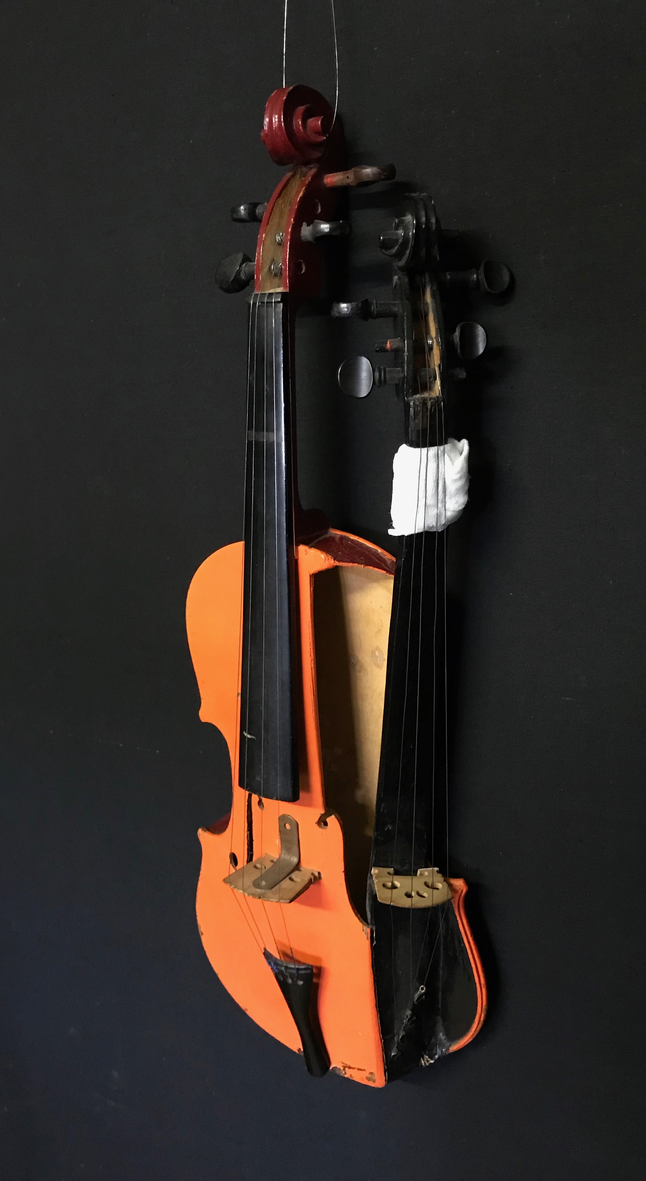 Eight String Double Neck Violin ( with bandage), ‘Let’s Mutate’ Sydney ...