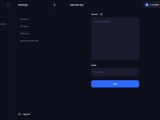 Fluence Console Settings Fluence Docs