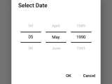 A Flutter Package Of Datepicker Like Holo Theme In Android