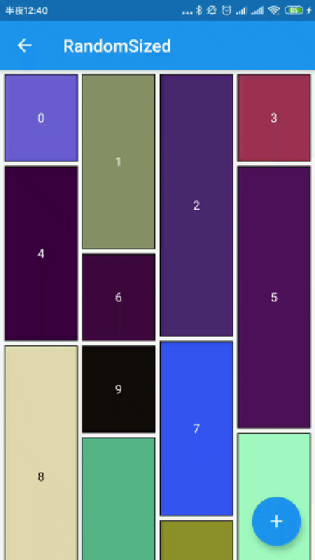 A Flutter Grid View Which Supports Waterfall Flow Layout Free Flutter Source Code