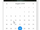 Flutter Rounded Date Picker Flutter Package In Date Time Picker