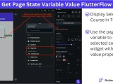 Page State Variables In Flutterflow With Update Action