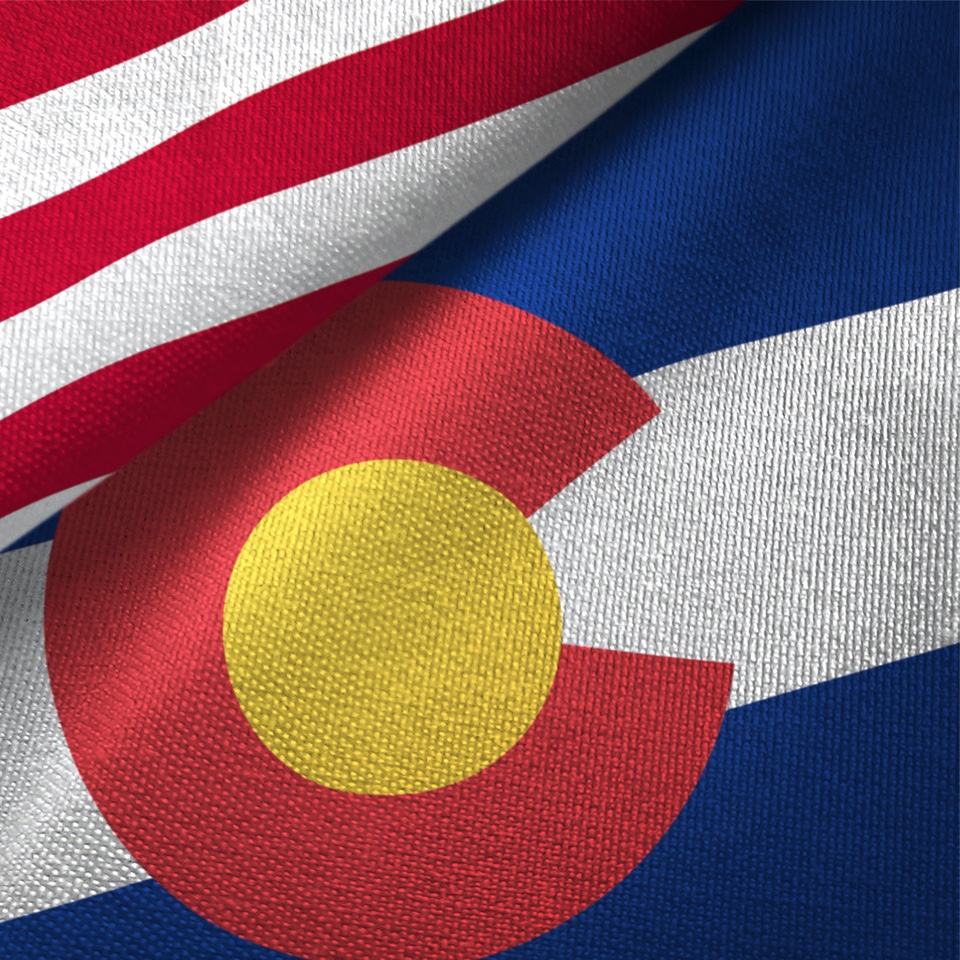 Colorado 3’x5′ Poly Flag - Fly US Flags