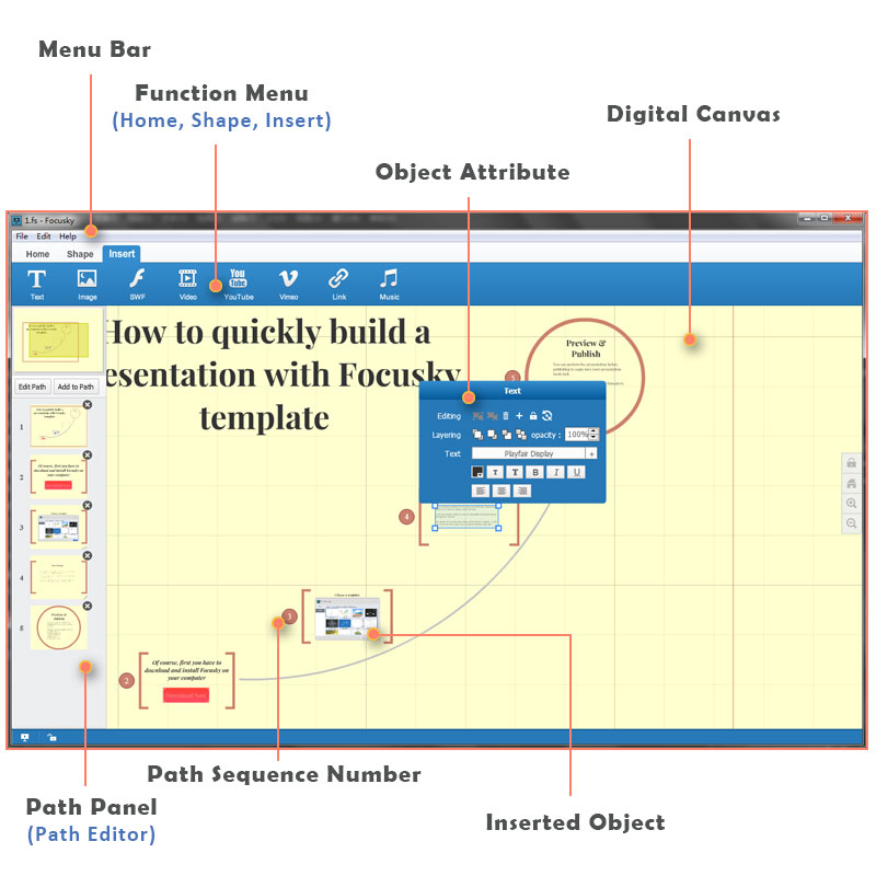 Focusky GUI Introduction | focusky