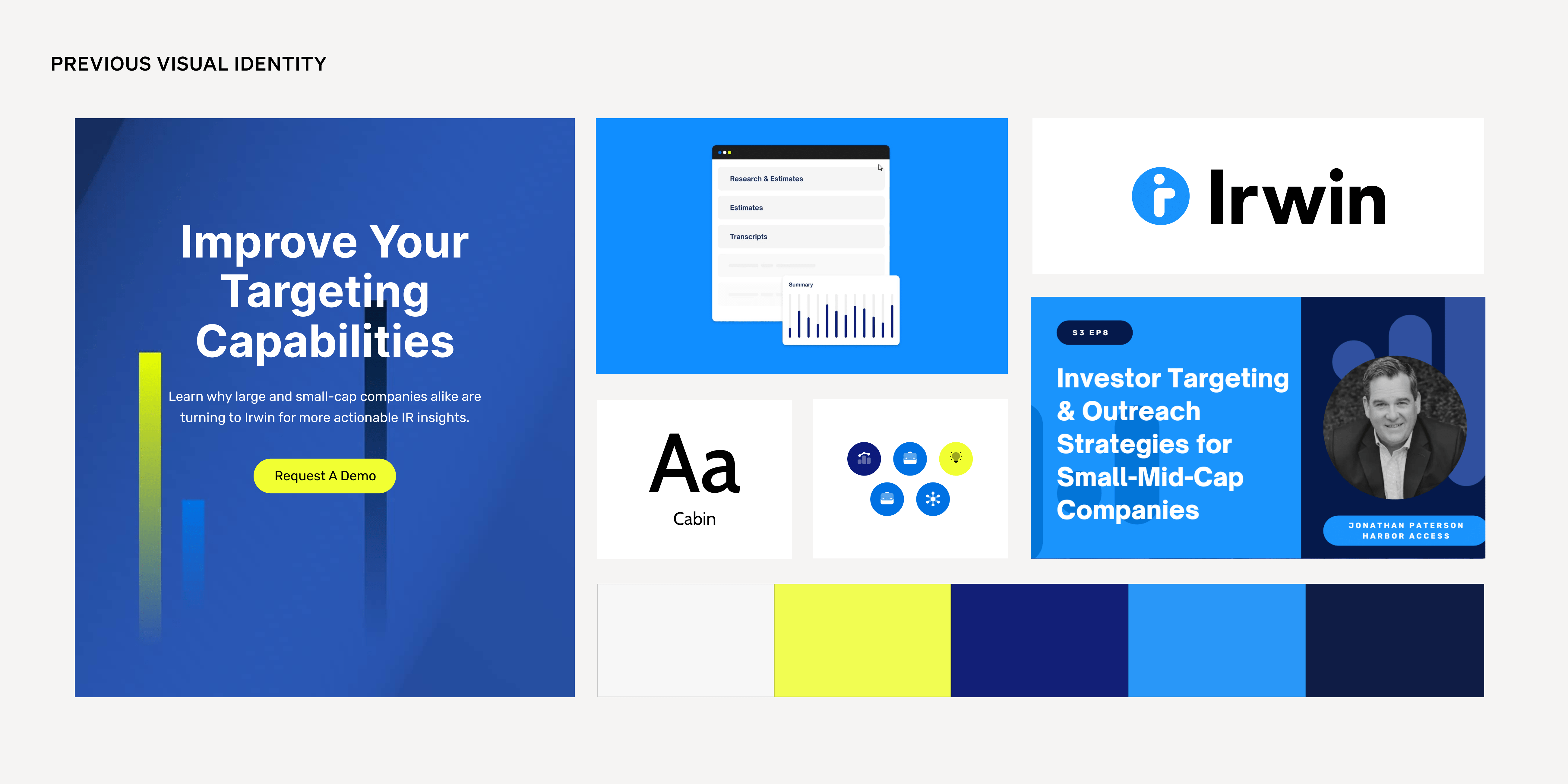 Irwin Brand Strategy Support Identity Focus Lab