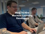 How To Hire Machine Learning Developers Folder It
