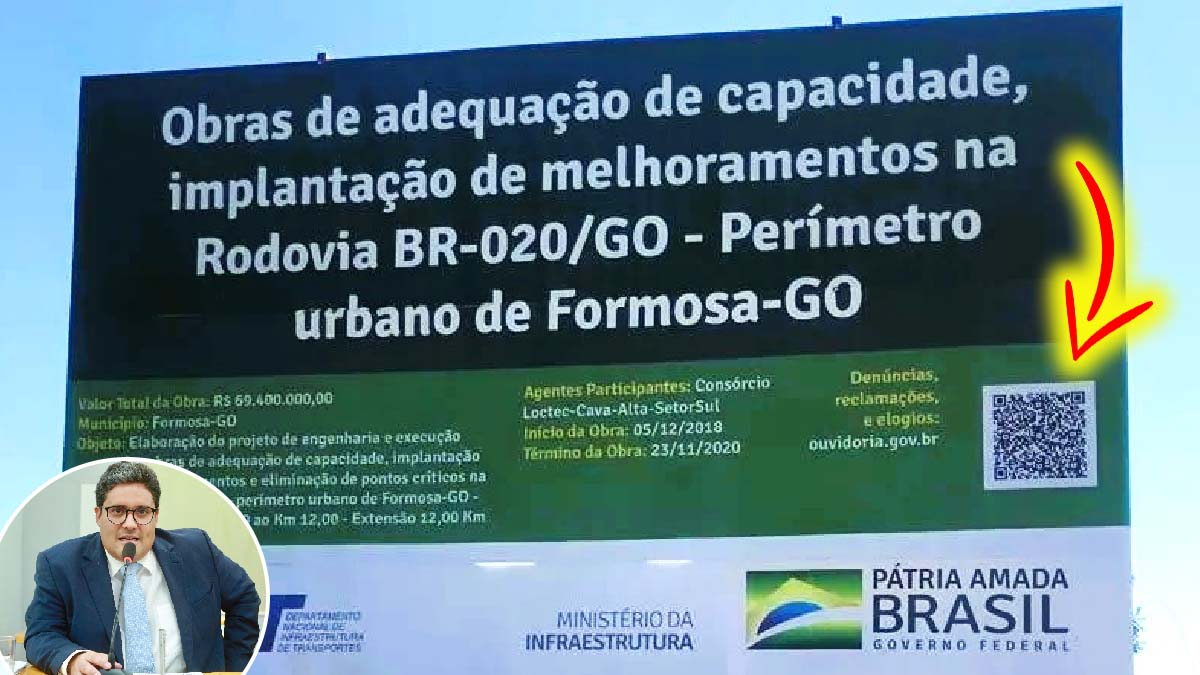 Projeto de vereador em Corumbá propõe QR Code nas placas para monitorar obras | Folha MS