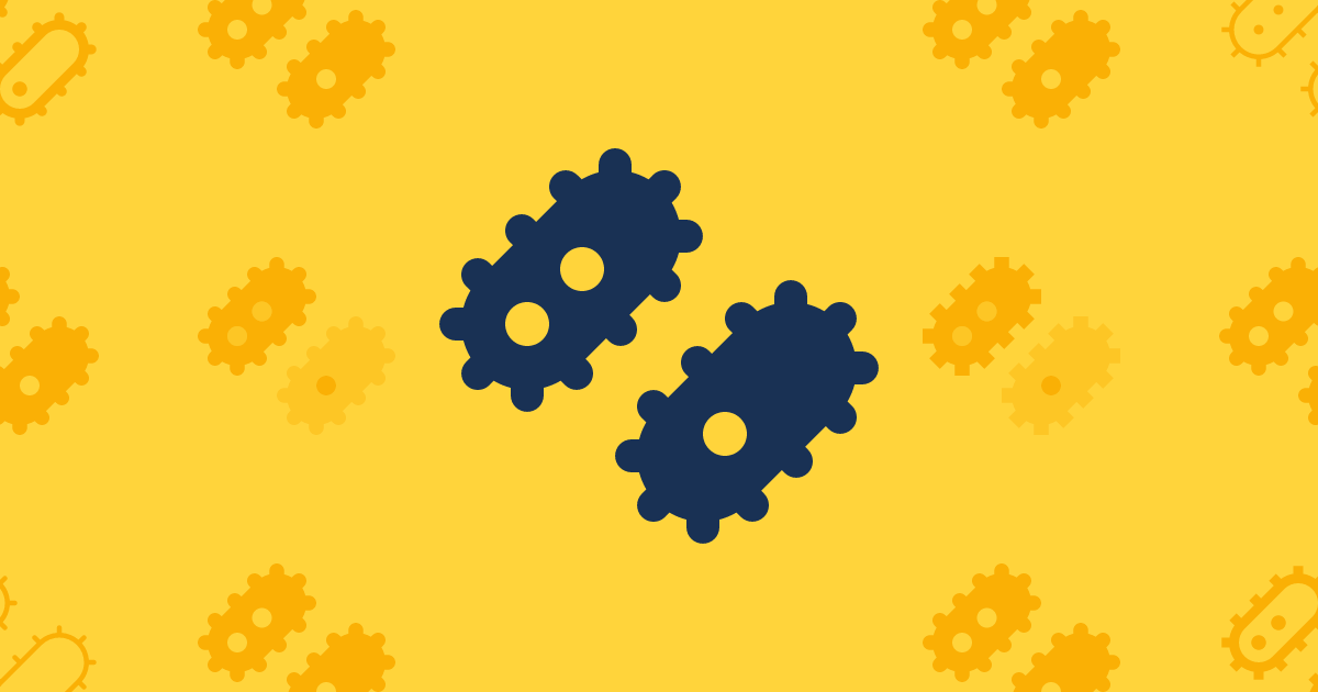 Bacteria Duotone Icon Font Awesome