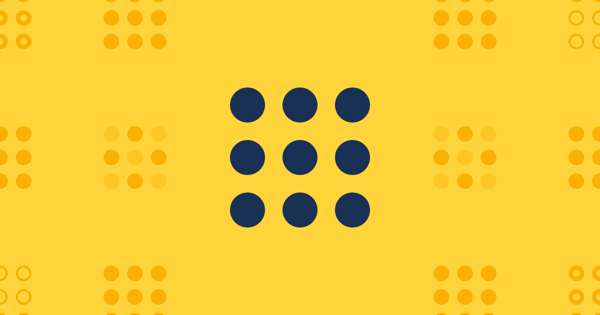 Grid Round Classic Solid Icon Font Awesome