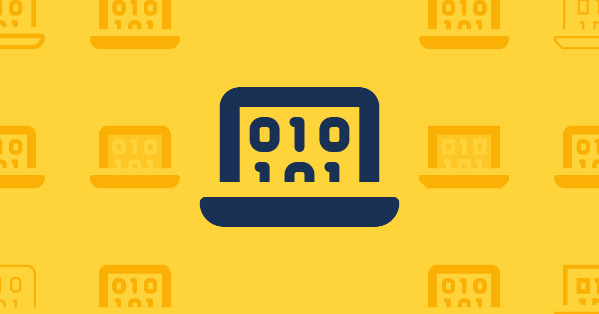 Laptop Binary Solid Icon Font Awesome