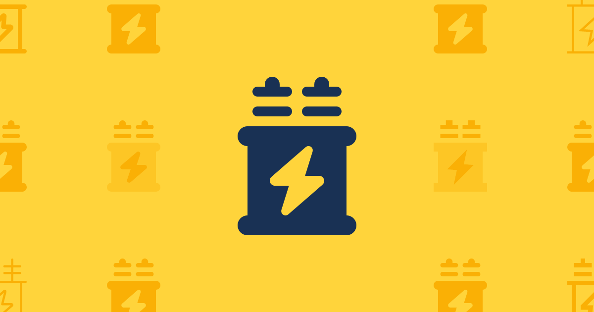Transformer Bolt Solid Icon Font Awesome