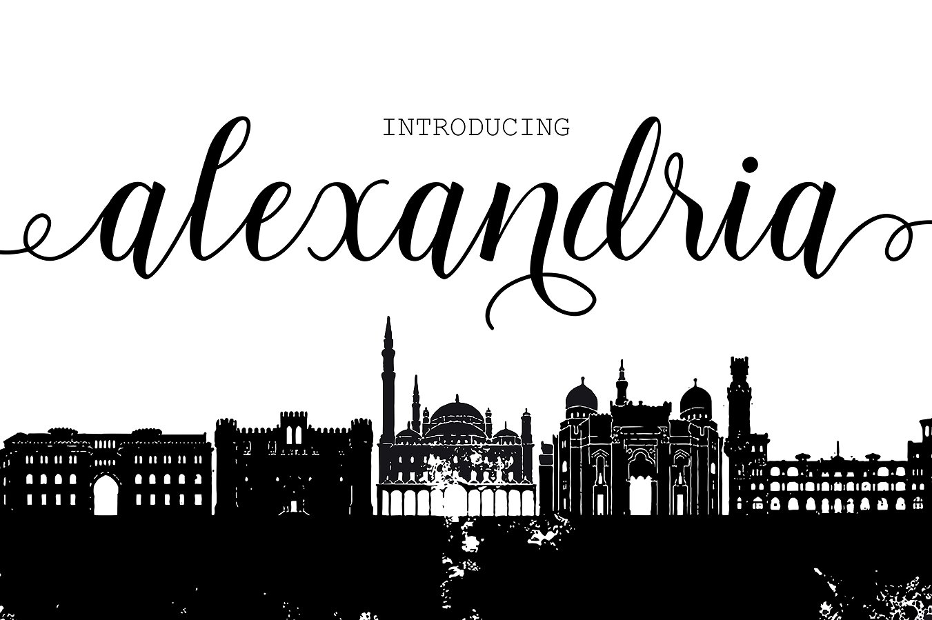 Alexandria Script Font - Download fonts