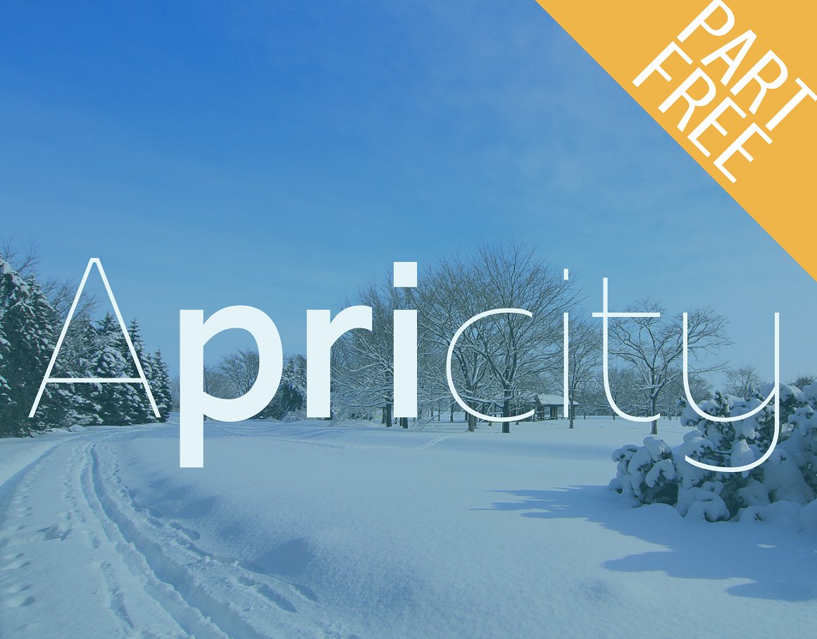 Apricity Font Family - Download fonts