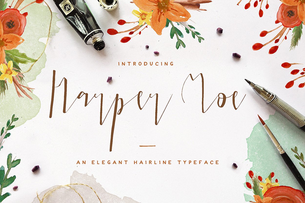 Harper Moe Script - Download fonts