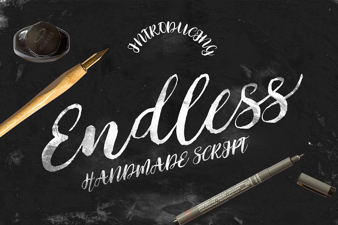 Endless Script - Download fonts