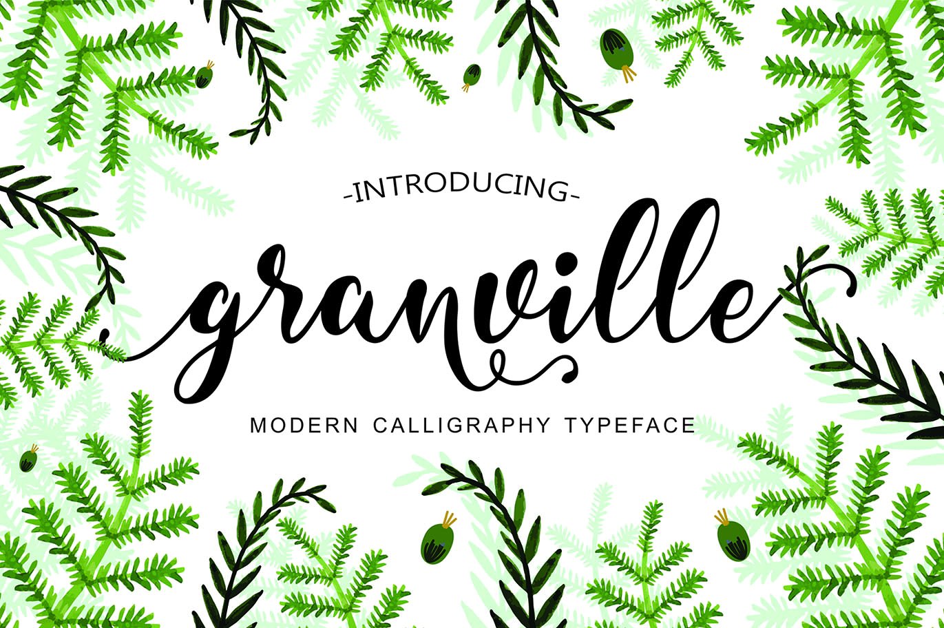 Granville Script - Download fonts