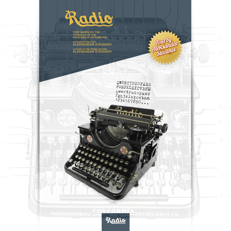 Radio Typeface - Download fonts