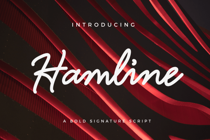 Hamline - Download fonts