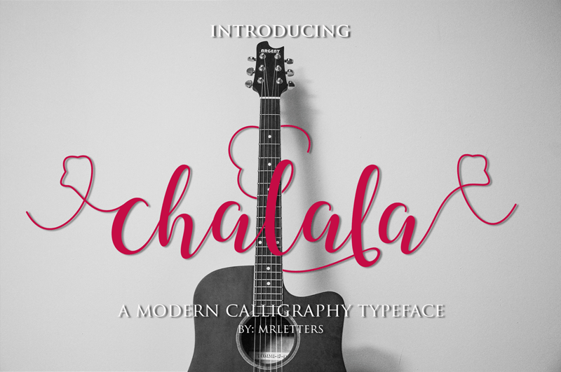 Chalala Calligraphy - Download fonts