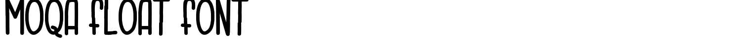 Moqa Float - Download fonts