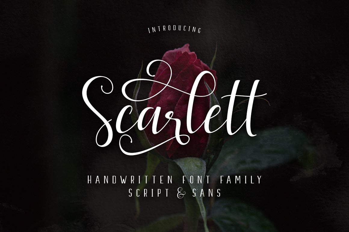 Scarlett Script - Download fonts