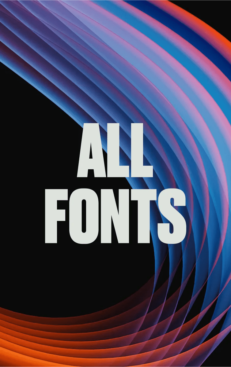 All Typefaces Fontshelf