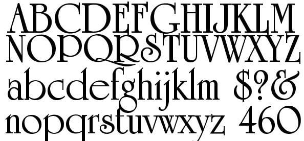 University Roman Bt Font Free Download