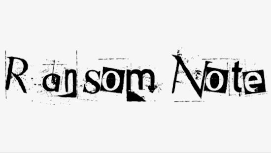 Ransom Note Font - Fontspace.io