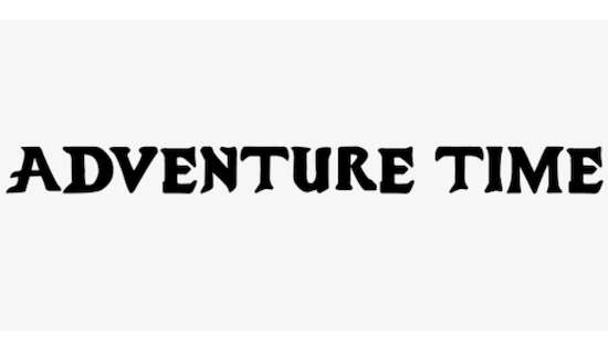 Adventure Time Font - Fontspace.io