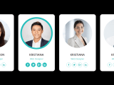 Responsive Our Team Section Using Html Css And Bootstrap