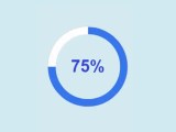 Circular Progress Bar Using Only Html And Css