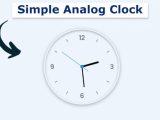 Javascript Analog Clock Tutorial For Beginners