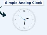 Javascript Analog Clock Tutorial For Beginners