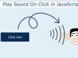 How To Play Sound On Click Using Javascript