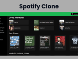 Spotify Clone Using Html Css And Javascript Source Code