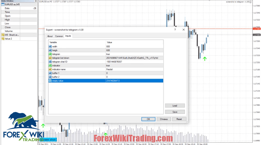 Forex MT4 Screenshots To Telegram – Forex Wiki Trading