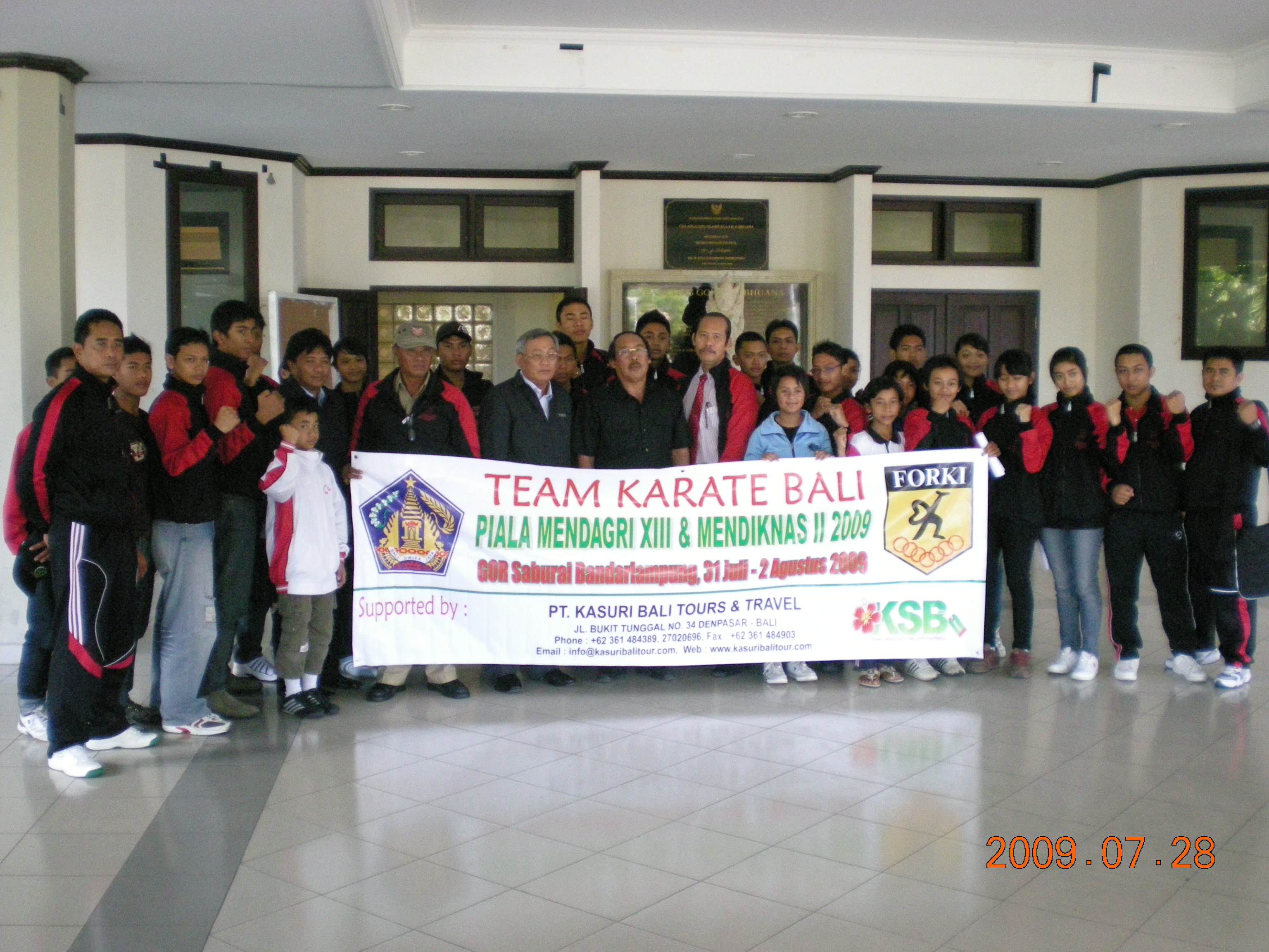 Pelepasan TEAM FORKI BALI | FORKI BALI