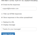 Html Form Processing As A Service Formden
