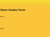 Client Intake Template For Google Forms
